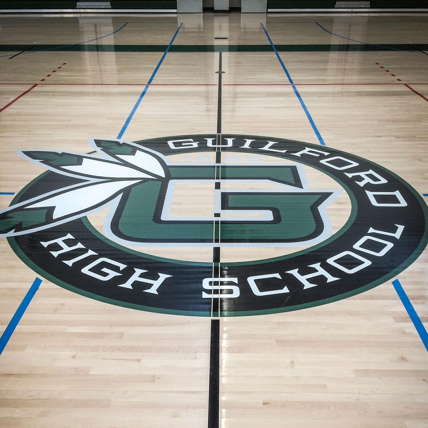 Guilford High School Athletics Branding - Ink&Pixel